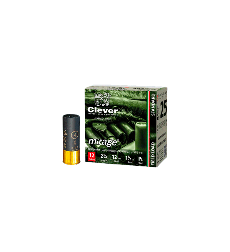 Mirage Standard Game T2 12/70 34g 25kpl/pakk | HW-Hunt.fi